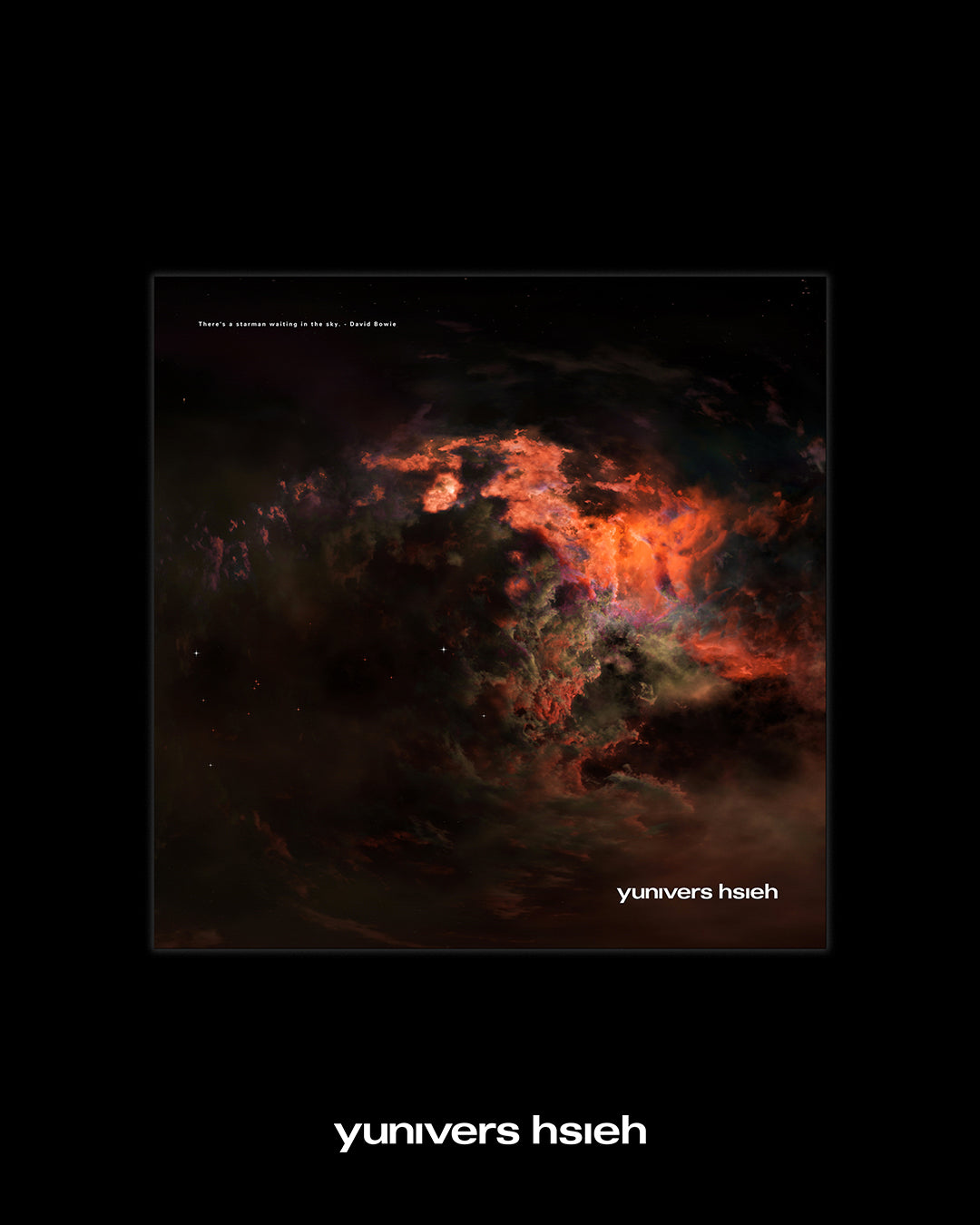 INFERNO NEBULA｜COSMOS SERIES｜SILK SCARF SERIES – yunivershsieh.com