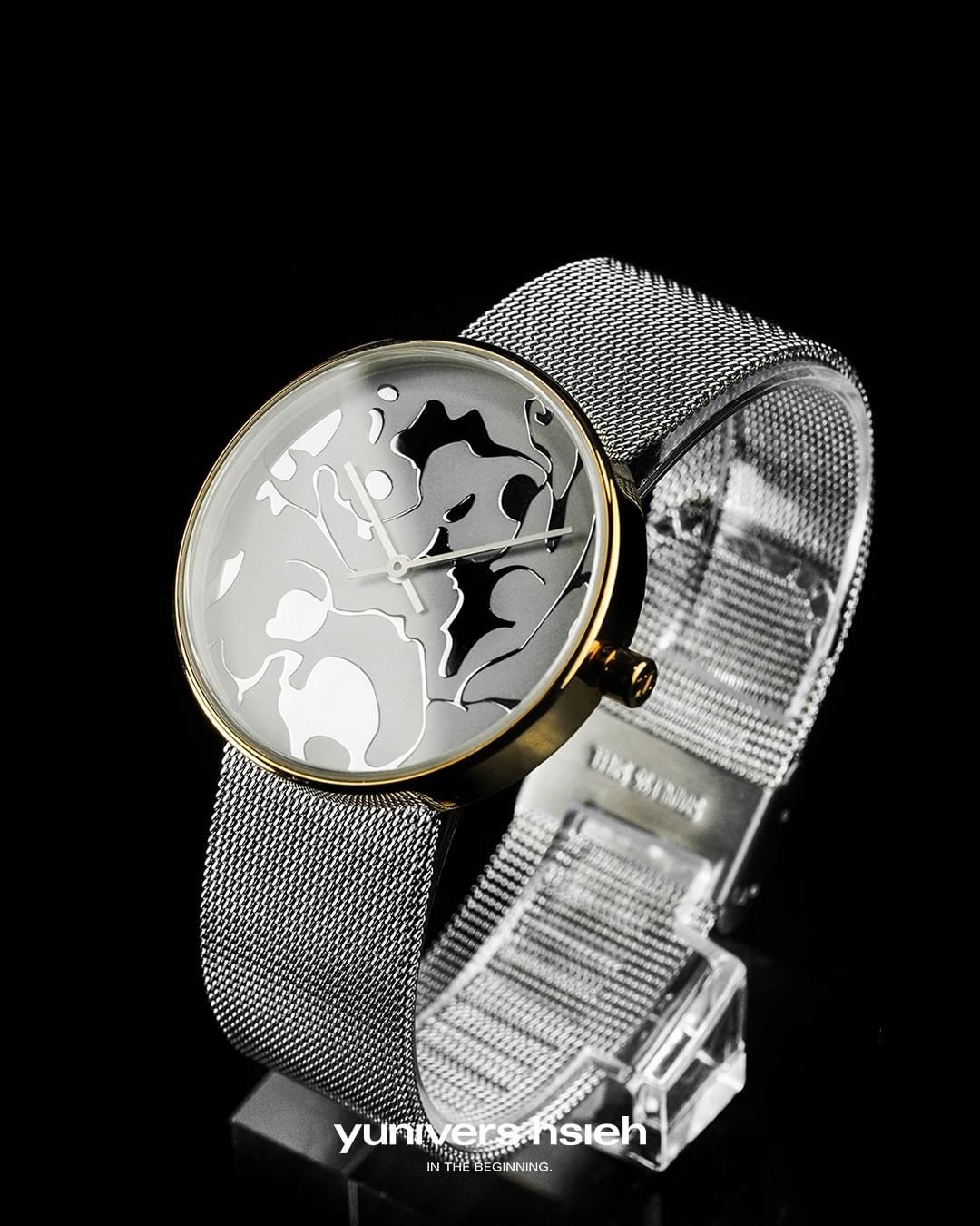 FLOW WHITE｜CLASSIC GOLD｜ZUWATCH SERIES – yunivershsieh.com