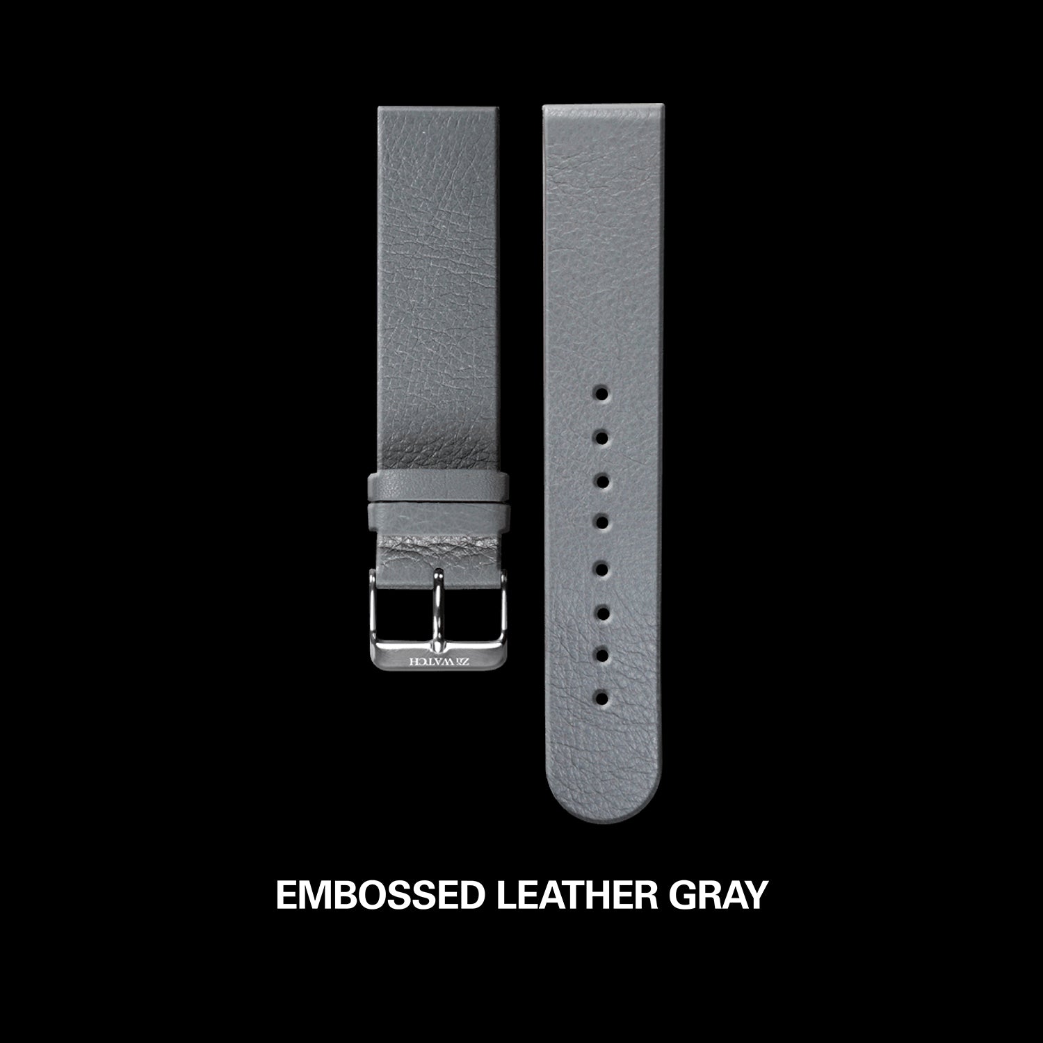GRAY｜EMBOSSED LEATHER｜STRAP SERIES – yunivershsieh.com
